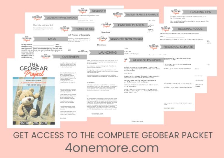 The GeoBear Project: How to Create a Geography Adventure for Your Kids