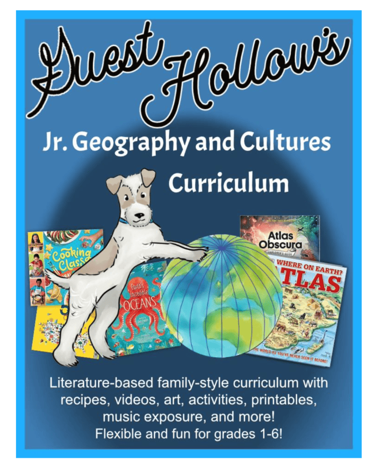 Guest Hollow's Jr. Geography & Cultures Homeschool Curriculum Review ...