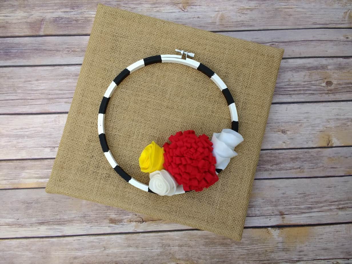 DIY Embroidery Hoop Art - 4onemore
