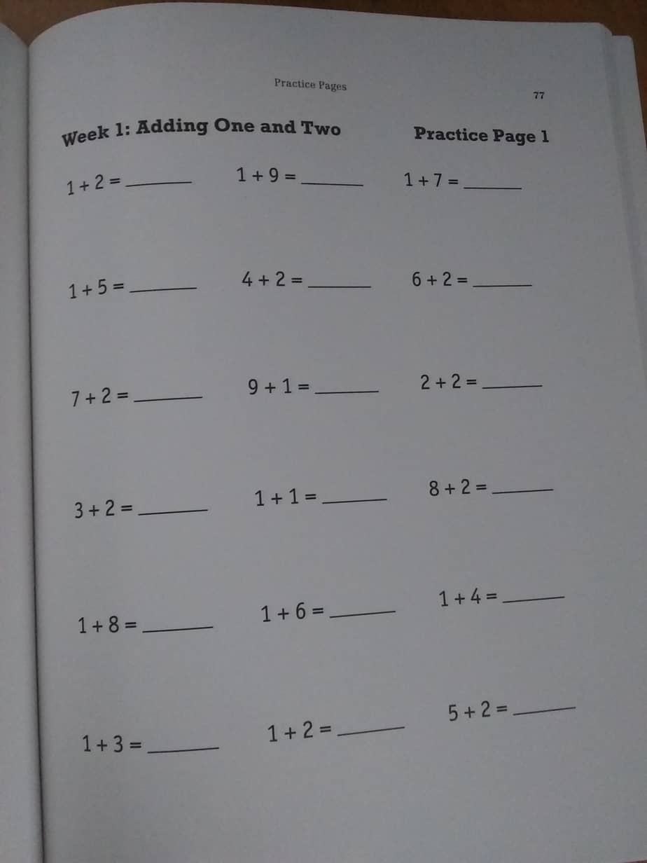 A Review of Addition Facts That Stick - 4onemore