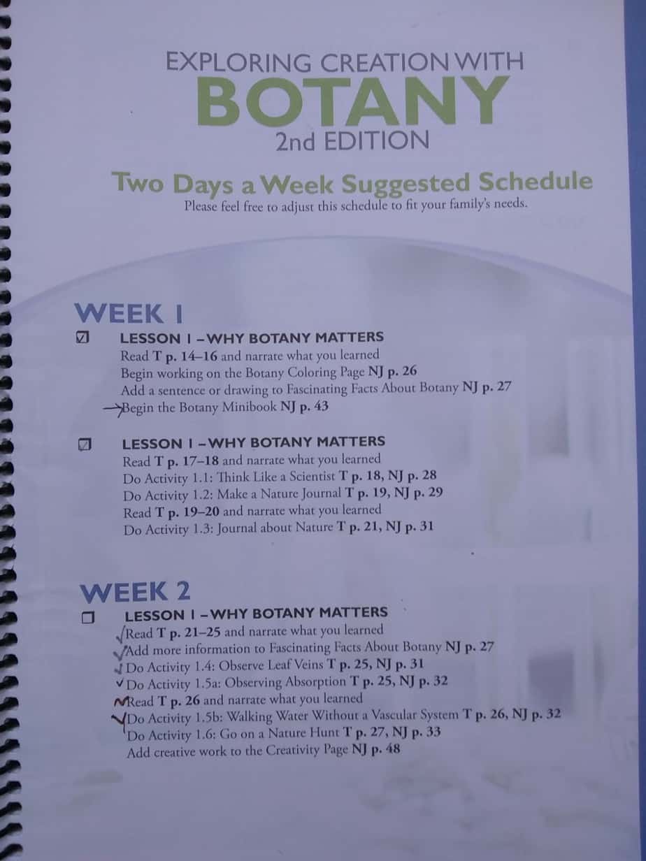 Apologia Botany Review - 4onemore