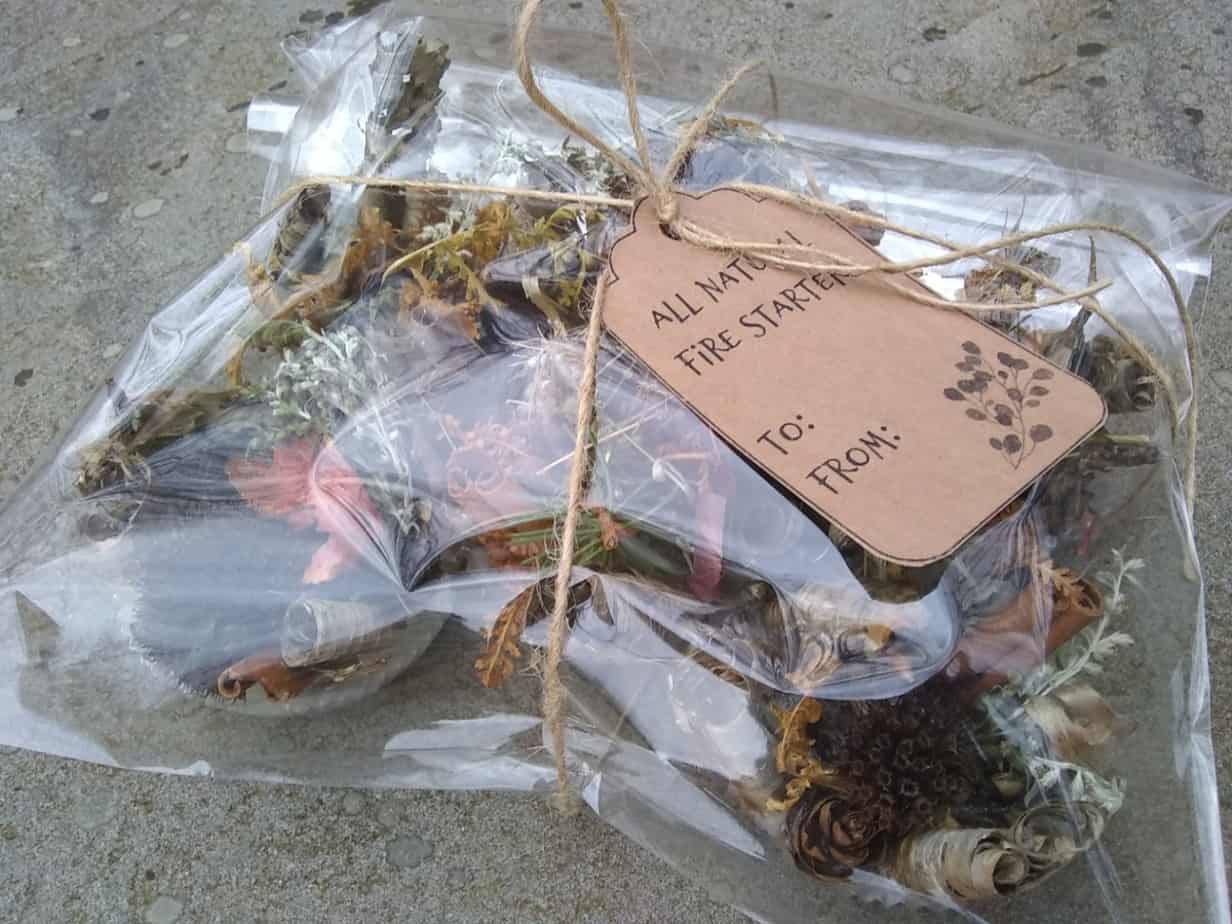 DIY Firestarter That Even Kids Can Make + printable tags - 4onemore