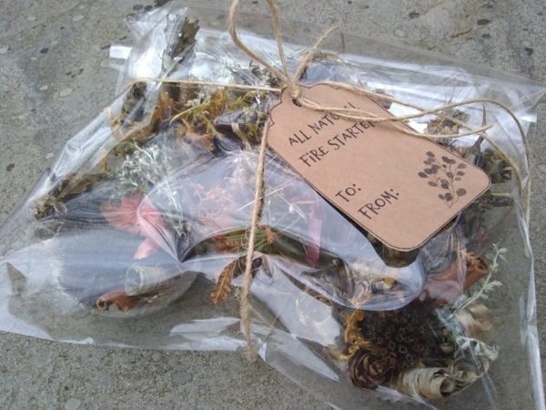 DIY Firestarter That Even Kids Can Make + printable tags - 4onemore