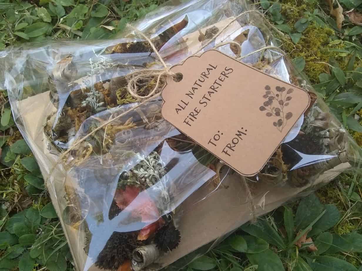 DIY Firestarter That Even Kids Can Make + printable tags - 4onemore