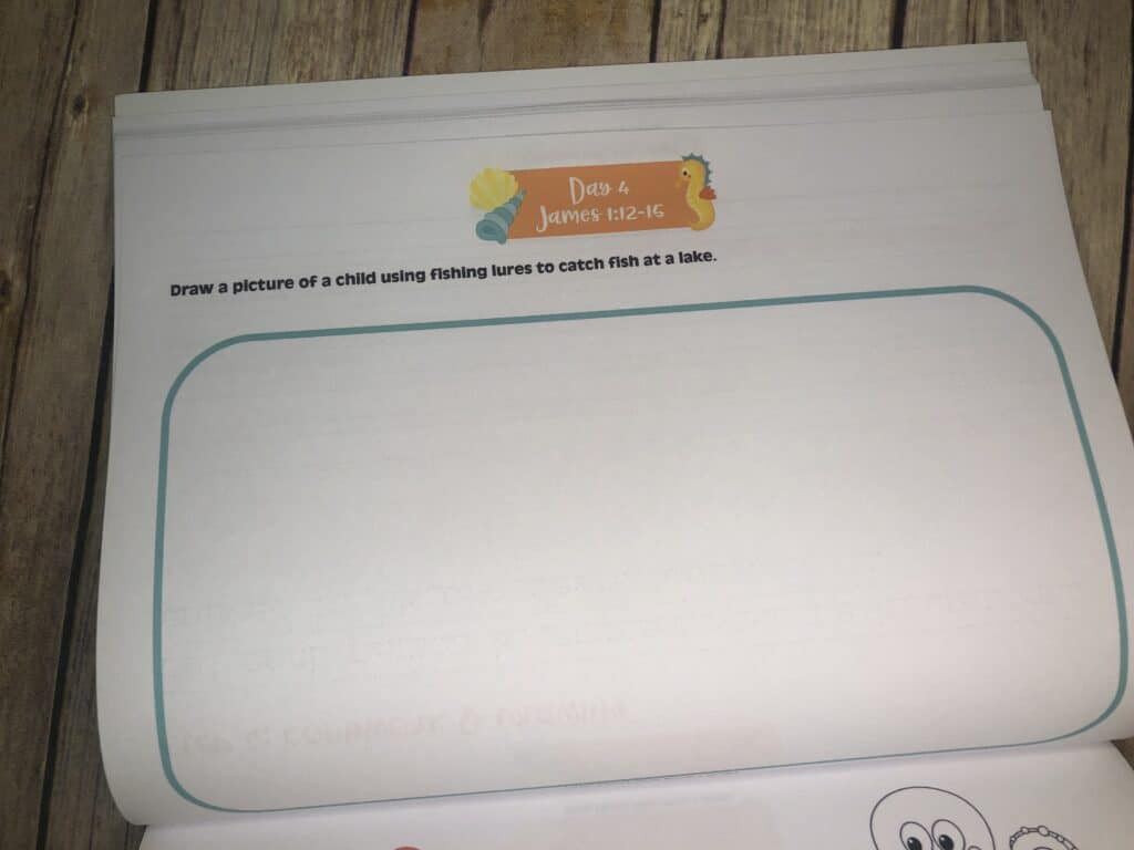 James Little Fishes Bible Study (Grades K-4) PHYSICAL WORKBOOK - 4onemore