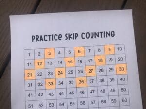 Skip Counting Songs + Worksheets - 4onemore