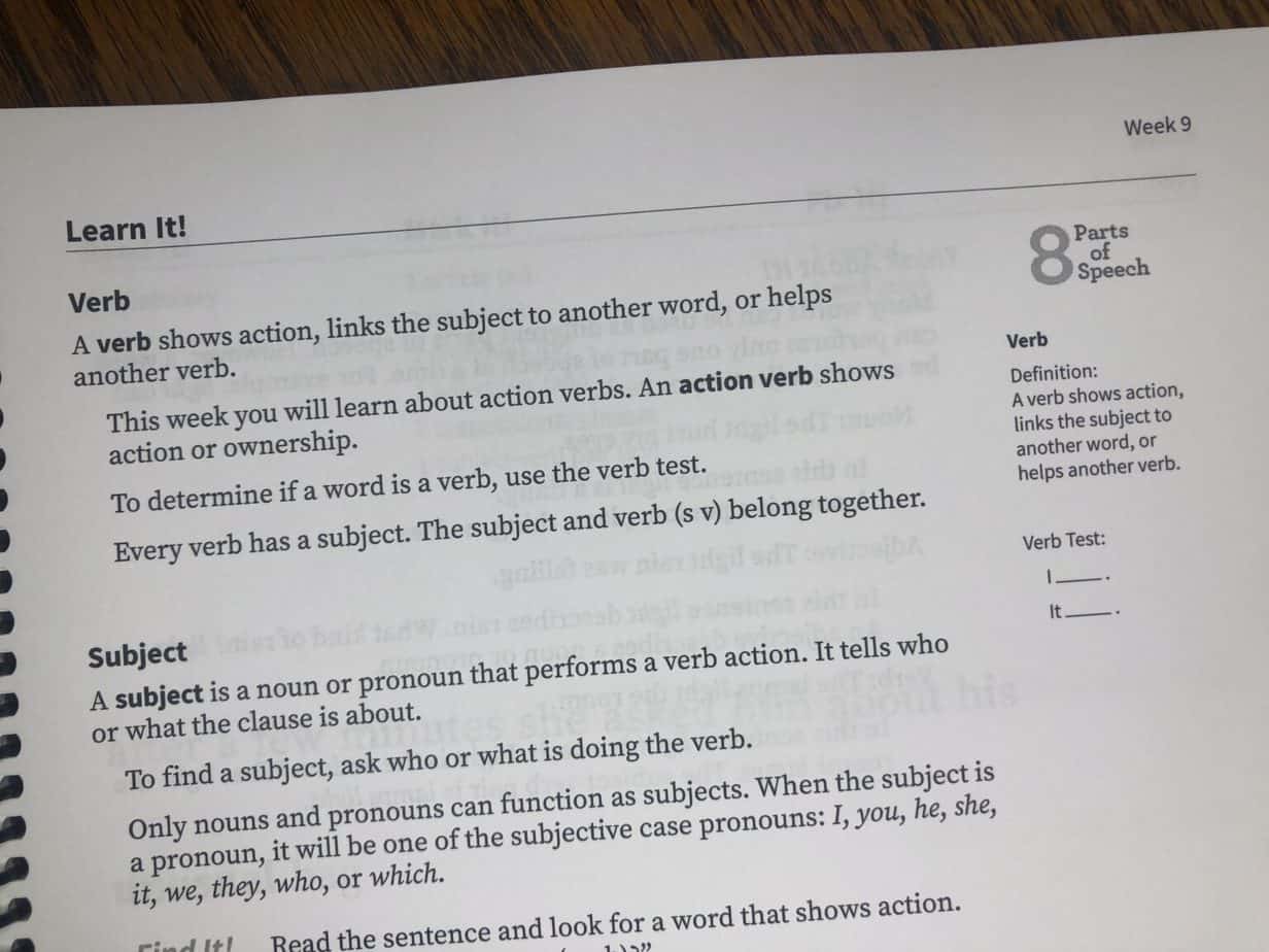 Fix It! Grammar IEW Review - 4onemore