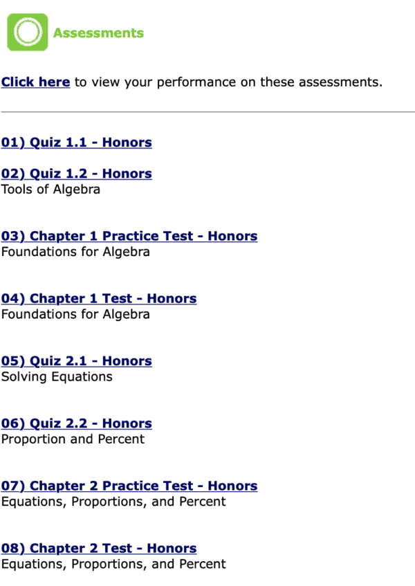 Thinkwell Homeschool High School Math REVIEW