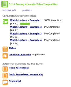 Thinkwell Homeschool High School Math REVIEW