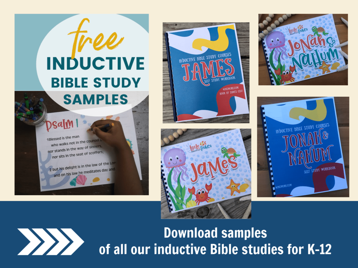 How to create your own homeschool Bible curriculum using the inductive ...