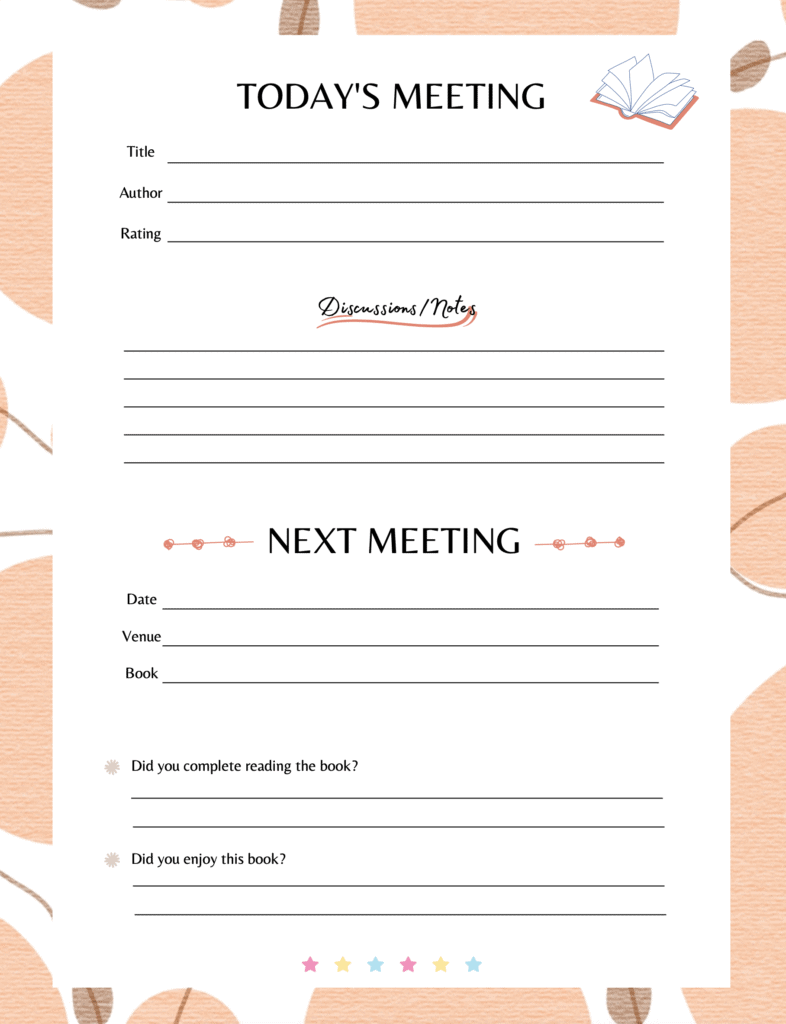 Book Club Discussion Bundle - 4onemore