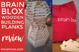 Brain Blox Wooden Building Planks REVIEW - 4onemore