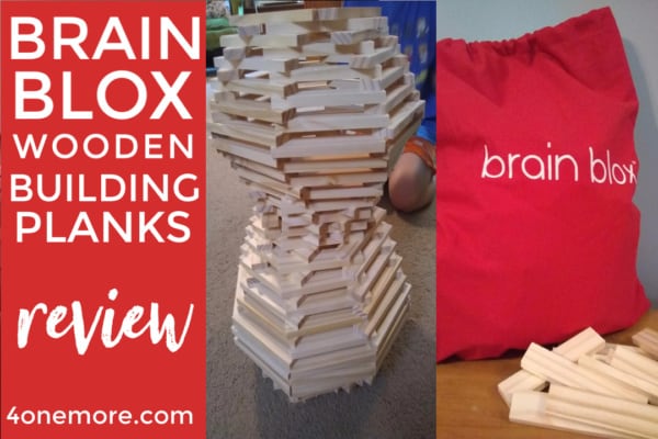 Brain Blox Wooden Building Planks REVIEW - 4onemore
