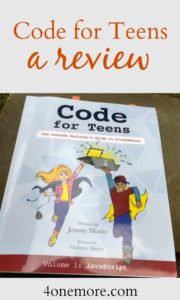 Code for Teens: A Review - 4onemore