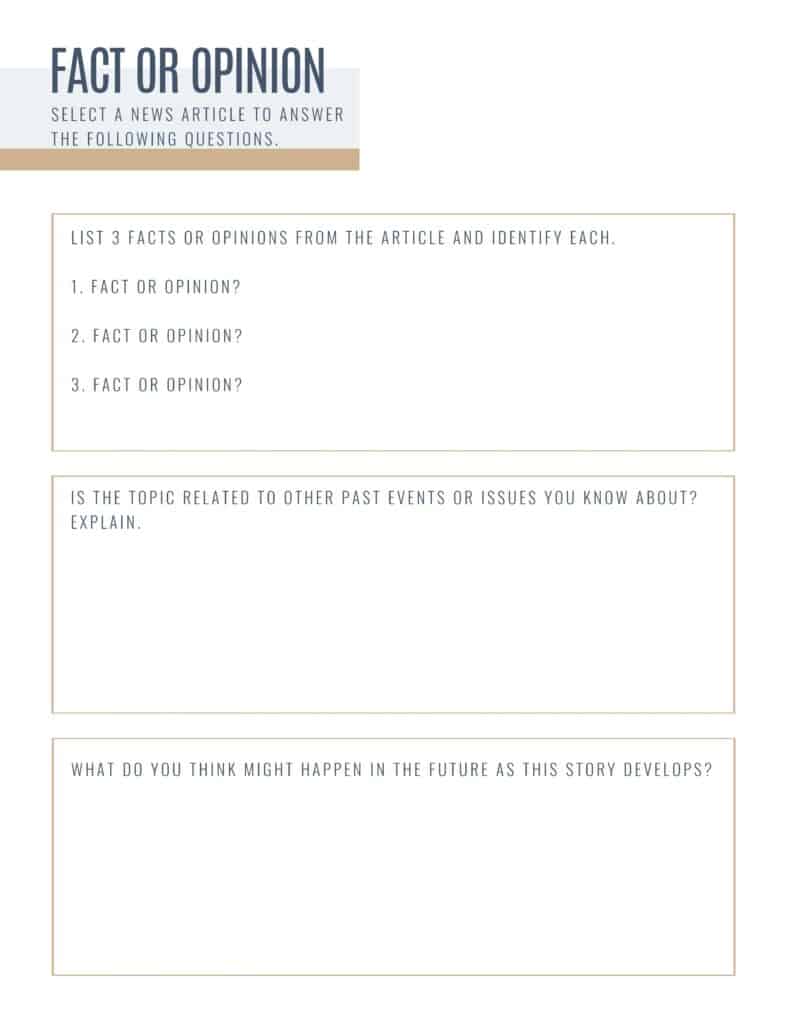 Current Events Pack - 4onemore