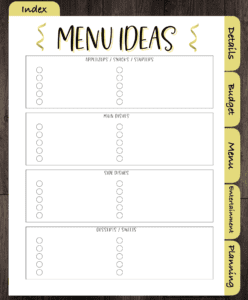 Digital Party Planner - 4onemore