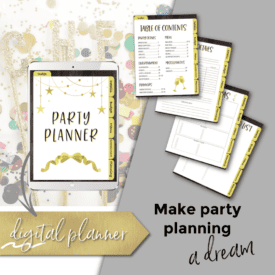 Digital Party Planner - 4onemore