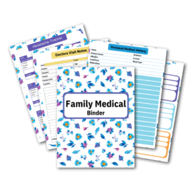 Family Medical Binder - 4onemore