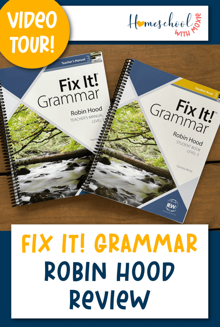 Fix It! Grammar Robin Hood Review (Level 3) | IEW Homeschool Grammar ...