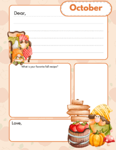 Letter Writing Templates for Kids - 4onemore