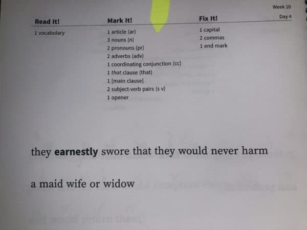 Fix It! Grammar IEW Review - 4onemore