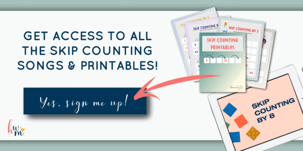 Skip Counting Songs + Worksheets - 4onemore