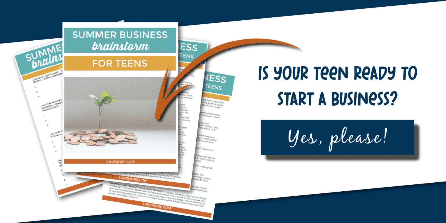 Teen Entrepreneurship: How to Teach Your Teens to Create Income Streams ...