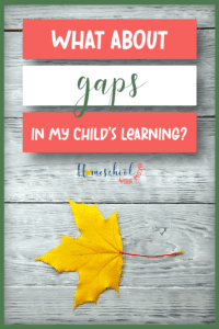 What about gaps in my child's learning? Plus 3 Secrets to Homeschool ...